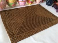 China Factory wholesale&custom Beaded Placemats For Dining Table, Wooden Bead Woven Placemat, Hand beads embroidery table runner 09 for sale