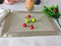 China Factory wholesale&custom Beaded Placemats For Dining Table, Wooden Bead Woven Placemat, Hand beads embroidery table runner 10 for sale