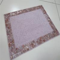 China Factory Direct Selling Processing and Custom Beaded Mat Hand-Made Cup Matdishes Disc Pad Dinner Flag Table Mat Tea Table Mat 114 for sale