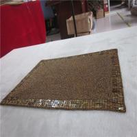 China Factory Direct Selling Processing and Custom Beaded Mat Hand-Made Cup Matdishes Disc Pad Dinner Flag Table Mat Tea Table Mat 118 for sale