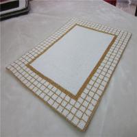 China Factory Direct Selling Processing and Custom Beaded Mat Hand-Made Cup Matdishes Disc Pad Dinner Flag Table Mat Tea Table Mat 120 for sale
