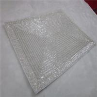 China Factory Direct Selling Processing and Custom Beaded Mat Hand-Made Cup Matdishes Disc Pad Dinner Flag Table Mat Tea Table Mat 120 for sale