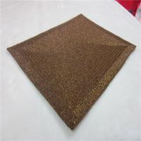 China Factory Direct Selling Processing and Custom Beaded Mat Hand-Made Cup Matdishes Disc Pad Dinner Flag Table Mat Tea Table Mat 121 for sale