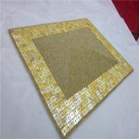 China Factory Direct Selling Processing and Custom Beaded Mat Hand-Made Cup Matdishes Disc Pad Dinner Flag Table Mat Tea Table Mat 122 for sale