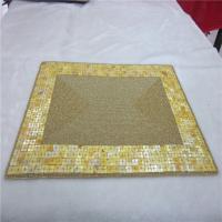 China Factory Direct Selling Processing and Custom Beaded Mat Hand-Made Cup Matdishes Disc Pad Dinner Flag Table Mat Tea Table Mat 122 for sale