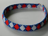 China Factory custom Woven Ribbon Headband, Woven Braided Ribbon Hairband, Hand Woven ribbon headband - various colours for sale