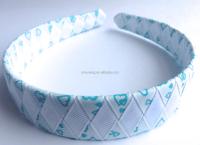 China Factory custom Woven Ribbon Headband, Woven Braided Ribbon Hairband, Hand Woven ribbon headband - various colours for sale