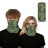 China Factory custom Soft Breathable Buffs Sublimation Human Face Bandanas, Pattern Abstract Digital Art Multifunctional Bandanas for sale