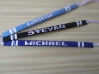 China Factory Custom Woven Friendship Bracelets, personalised woven name bracelet, Woven Thread Bracelets for sale