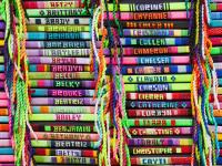 China Factory Custom Woven Friendship Bracelets, personalised woven name bracelet, Woven Thread Bracelets for sale