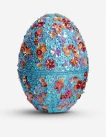 China Factory custom Beaded Easter egg, Hand embroidery sequins chocolate box, Handmade beaded chocolate egg for sale