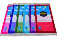 China Factory Wholesale Prayer Rug For Children (Small), Kids Prayer Mats-Cartoon Style, Jacquard Kids Prayer Rug Mat for Children for sale