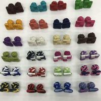 China Factory wholesale Mens Cufflinks for Shirts Knitting Thread Square Cuff Button Color Block China Knot Buttons Wedding for sale