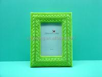 China Factory custom beaded decorative photo frame, hand embroidery picture frame, sequin photo frame for sale