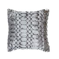 China Factory custom Smocking Filled Cushion Cover, Square Canadian Smocking Work Pillow, Smocked Throw Pillow Case for sale