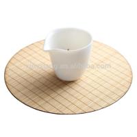 China Factory wholesale&custom Kitchen Household Non-slip Waterproof Woven Dining Table Mat Natural Bamboo Placemats & Coasters for sale