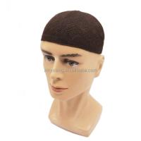 China Factory Custom Interwoven Design Nylon Kufi Prayer Cap Muslim Hat, Hand-crocheted Cotton Kufi Muslims Head Cover Skull Cap for sale