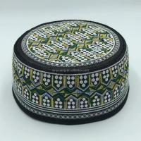 China Factory Wholesale Muslim Kufi Hat Islam Prayer Headware Men Skull Cap Ramadan Eid Gift, Macrame Kufi Hats - Mesh Muslim Hats for sale