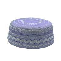 China Factory Wholesale Eid Namaz Kufi Men's Koofi Hand Embroidered Prayer Cap Pakistani Topi, Muslim Prayer Kufi Hat Prayer Headwear for sale