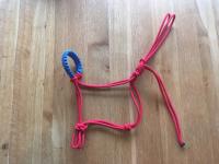 China Factory custom Full Size Braided Handmade Rope Halter, Handmade Braided 2 Knot Rope Halter, Rope Weave Horse Halter for sale
