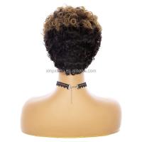 China Factory Wholesale Water Wave Short Bob Virgin Human Hair Lace Front Wig Wet Wavy Blunt Cut Bleached Knot Remy Hair Wig For Women for sale