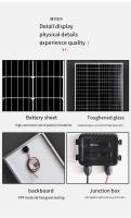 China China High Efficiency 450W 500W 550W Solar Panel Monocrystalline Solar Panels Half Cell Solar Panel Kit For Homes006 for sale