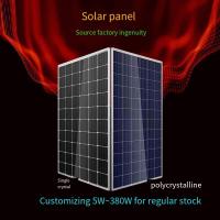 China 450W 500W 550W Solar Panel Monocrystalline Solar Panels Half Cell Solar Panel Kit For Homes 2682 for sale