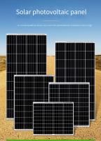 China 450W 500W 550W Solar Panel Monocrystalline Solar Panels Half Cell Solar Panel Kit For Homes 2682 for sale