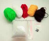 China Factory Custom DIY Animals Doll Crochet Kit for Beginners Hand Knitting Animal Stuffed Toy, Hardicraft DIY Crochet Kits for sale