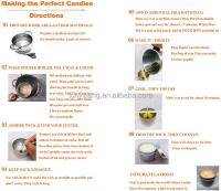 China Factory Wholesale DIY Gift Kits Soy Candle Making Kit, DIY Candles Craft Tools,Includ Candles Box for sale