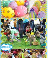 China Factory Wholesale DIY Easter craft ideas using styrofoam eggs, Sequin Egg Ornament Craft Kit, DIY Christmas Ornaments for sale