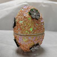 China Factory Wholesale DIY Easter craft ideas using styrofoam eggs, Sequin Egg Ornament Craft Kit, DIY Christmas Ornaments005 for sale