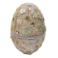 China Factory Wholesale DIY Easter craft ideas using styrofoam eggs, Sequin Egg Ornament Craft Kit, DIY Christmas Ornaments011 for sale