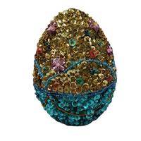 China Factory Wholesale DIY Easter craft ideas using styrofoam eggs, Sequin Egg Ornament Craft Kit, DIY Christmas Ornaments012 for sale