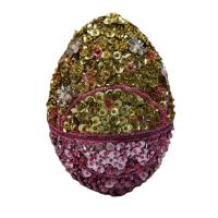 China Factory Wholesale DIY Easter craft ideas using styrofoam eggs, Sequin Egg Ornament Craft Kit, DIY Christmas Ornaments018 for sale