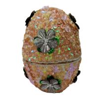 China Factory Wholesale DIY Easter craft ideas using styrofoam eggs, Sequin Egg Ornament Craft Kit, DIY Christmas Ornaments019 for sale