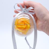 China Factory Wholesale Preserved Artificial Rose Soap Flower Hanging, Valentine's Day Gift Eternal Love Soap Flower Rose for sale