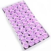 China Factory Promotion 25PCS Flora Scented Bath Soap Rose Flower, Plant Essential Soap, Gift for Anniversary/Birthday/ Wedding for sale
