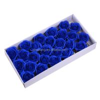 China Factory Promotion 25PCS Flora Scented Bath Soap Rose Flower, Plant Essential Soap, Gift for Anniversary/Birthday/ Wedding for sale