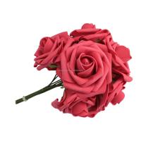 China Factory Wholesale PE Foam Rose Artificial Flower Bouquet Wedding Decoration, PE Foam Rose, Foam Rose Decor for sale