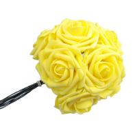 China ctory Wholesale Artificial Rose Flowers Wedding Bride Bouquet PE Foam DIY Home Hotel Decoration Rose Flowers for sale
