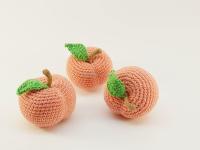 China Factory Wholesale handmade crochet amigurumi fruit animal stress ball-Squeeze toy anti anxiety therapy, Crocheted worry pets for sale