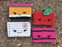 China Factory Custom Crochet Reusable Cup Cozy Coffee Sleeve Hand Protector Drink Grip for Paper Cups, Knitted Chunky crochet cup cozy for sale