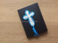 China Factory Wholesale Crocheted Cross Bookmarks, Cross Bookmarks In Thread Crochet,Religious gifts,Hand knitted cartoon bookmark for sale