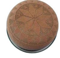 China Factory Custom Thin thread Knitted Kippah,100% Cotton DMC Hand Knitted Kippah Hat,DMC Kippah Yamaka Kippa Yarmulke Skull  01 for sale