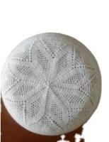 China Factory Custom Thin thread Knitted Kippah,100% Cotton DMC Hand Knitted Kippah Hat,DMC Kippah Yamaka Kippa Yarmulke Skull  01 for sale