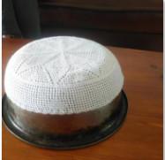 China Factory Custom Thin thread Knitted Kippah,100% Cotton DMC Hand Knitted Kippah Hat,DMC Kippah Yamaka Kippa Yarmulke Skull  01 for sale