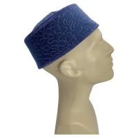 China Factory Custom Skull Cap,Takke/Namaz Hat/Muslim Men Mosque Kufi Head Wear/Islamic Prayer Skullcap/Topi African hat for sale