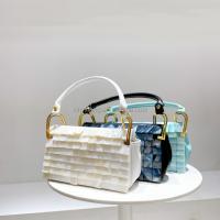 China Factory Wholesale PU clutch bag decor with seashell, ladies retro armpit square bag armpit handbag handbags for sale