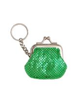 China Factory Custom Metal Mesh Coin Purse Kiss Lock Clasp Buckle Coin Purse, Small Buckle Coin Purse Aluminum Metal Mesh Pouch for sale